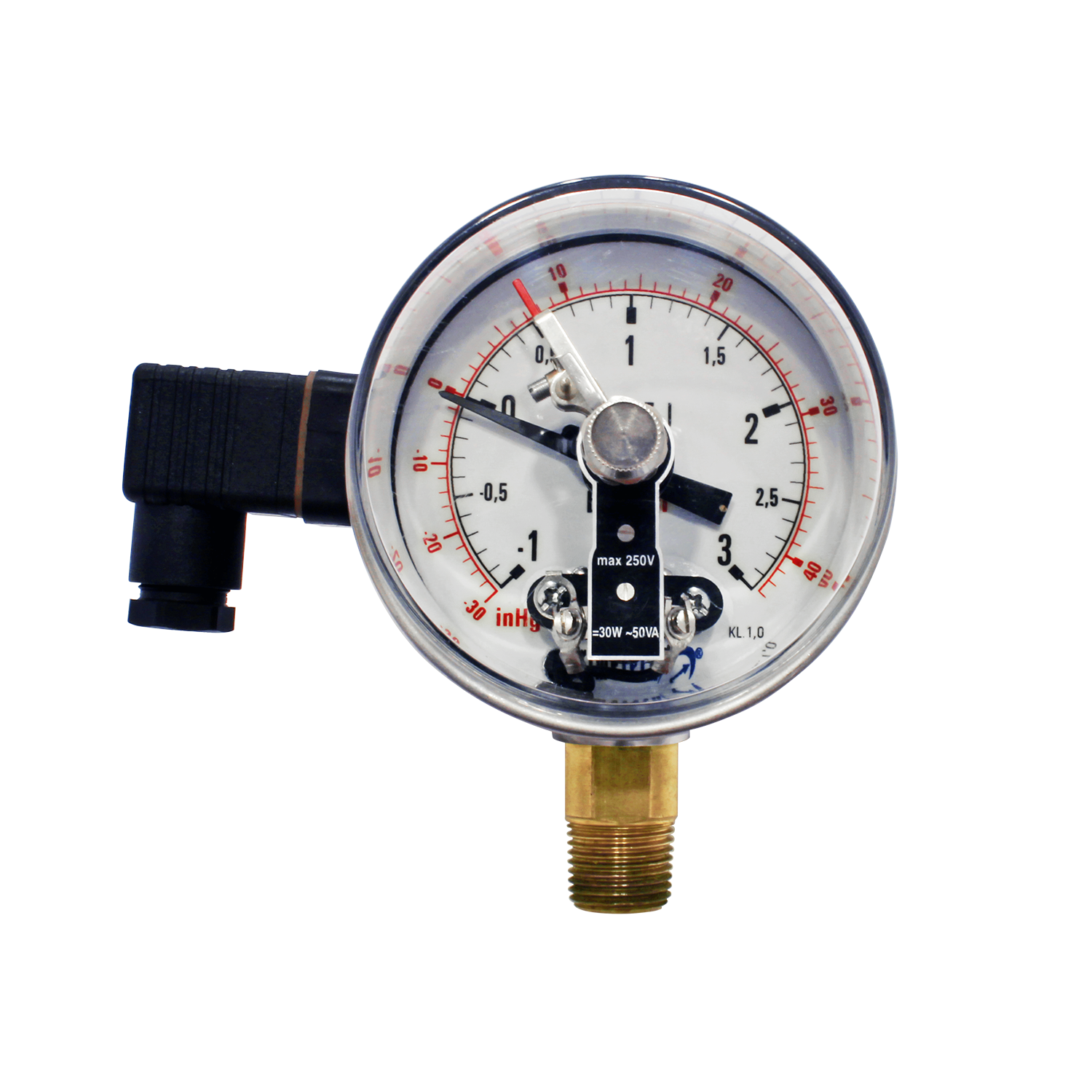 Manómetro con Contactos Eléctricos