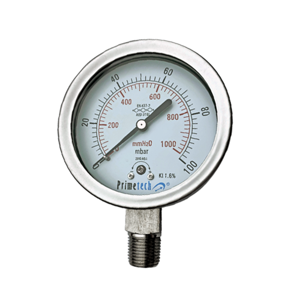 MANÓMETROS DE PRECISIÓN – INDUTECNICA CHACON S I C SPA