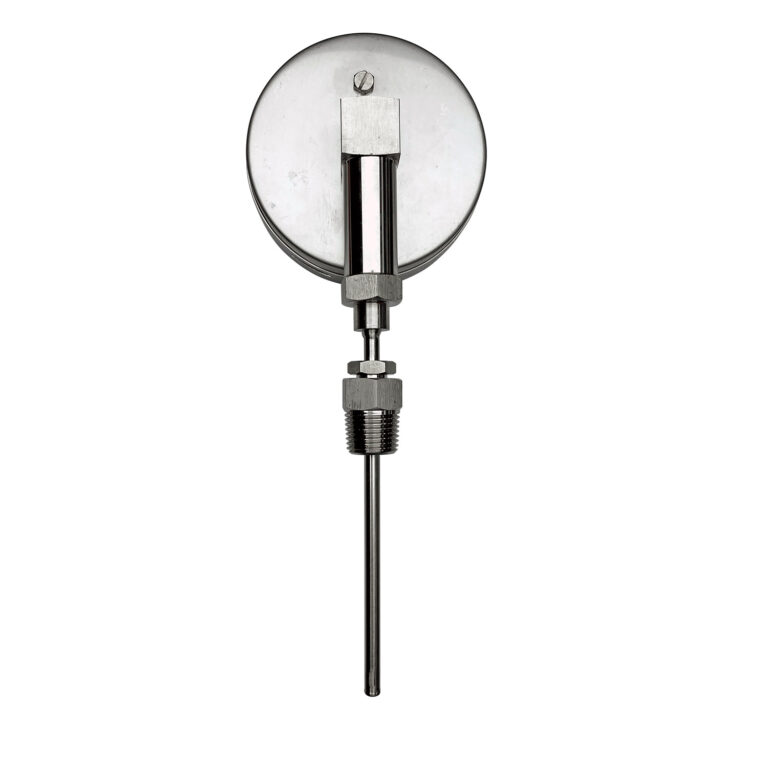 Termómetro Bimetálico 4″ – Conexión Inferior – TBP420 – INDUTECNICA ...