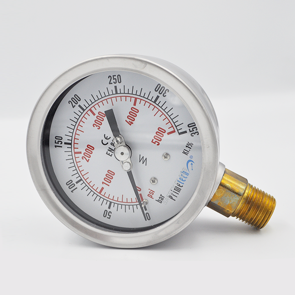 Manometro 100 mm 0-700bar/10000 Psi Inox Bronce PPRIMETECH